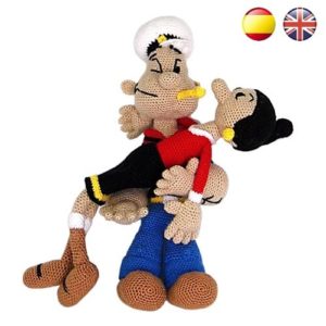 Popeye the Sailor Amigurumi Pattern - Sueños Blanditos