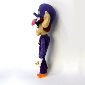 Wario & Waluigi Amigurumi Patterns (Mario Bros)-Sueños Blanditos