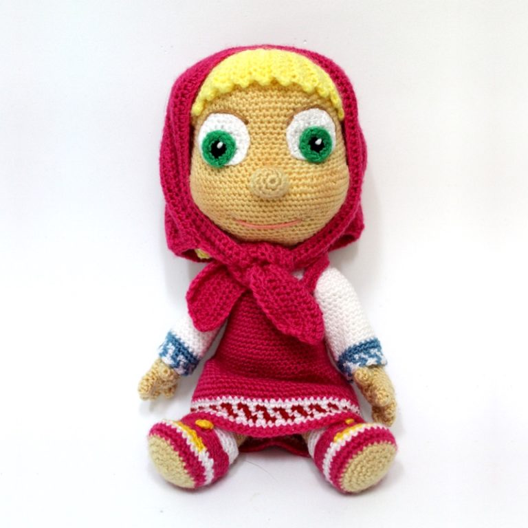 Masha Amigurumi Pattern - Sueños Blanditos